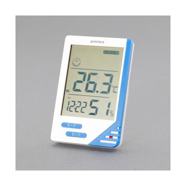 ●分解能…温度：0.1℃（0〜50℃）湿度：1％RH（20〜95％RH）●精度…温度：±1℃(0〜40℃)、湿度：±5％RH（40〜65％RH）●機能…熱中症注意5段階／インフルエンザ注意3段階表示、熱中症注意4、5段階目アラーム音・赤色ラ...