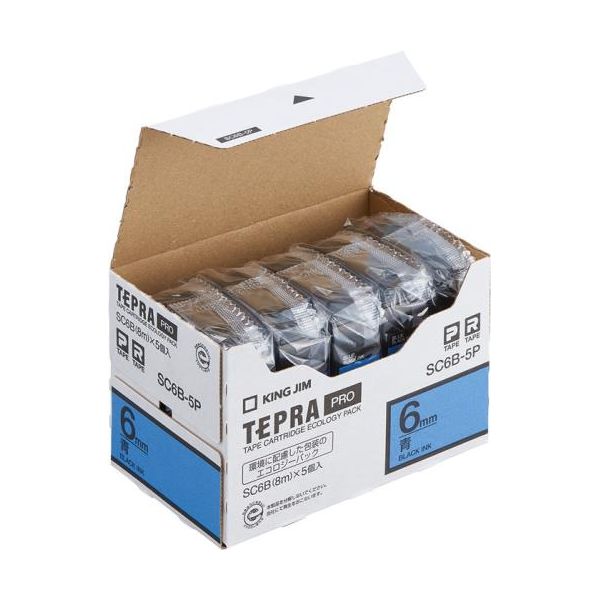 ●テープ幅…6mm●テープ色…青●文字色…ブラック●入数…5●8m巻●テープ幅の合うものをお選び下さい。●エコマーク取得商品類似商品はこちらエスコ EA761DK-93B 9mm テープ6,536円エスコ EA761DK-123B 12mm...