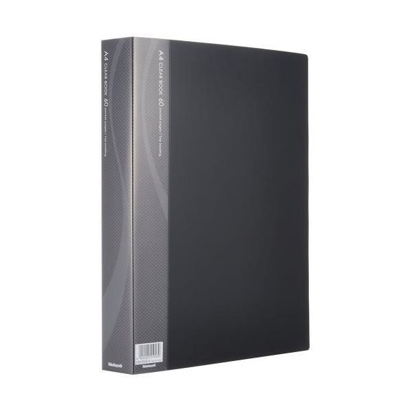 ●A4判S型●サイズ…307(W)×40(D)×235(H)mm●ポケット…60枚●カラー…ブラック●入数…1冊●材質…ポリプロピレン●背見出しポケットあり●表紙カラーにマッチした中紙をセット類似商品はこちらエスコ EA762CC-217 ...