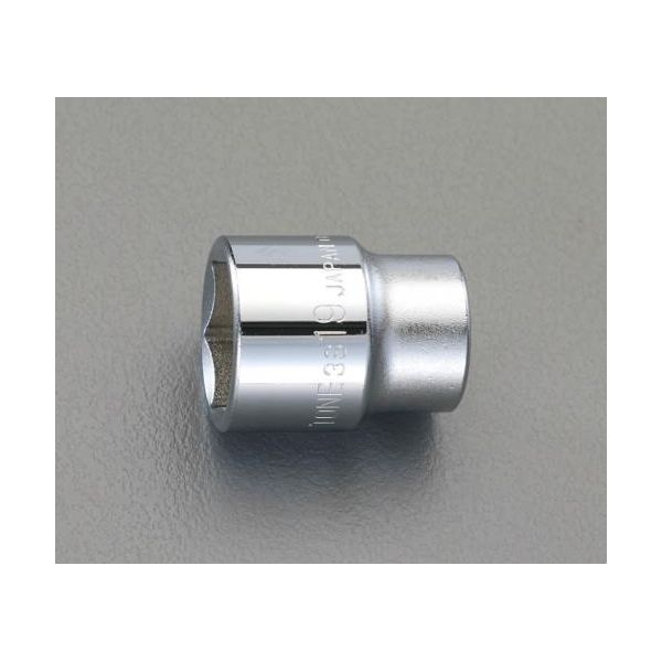 ●差込角…3/8”●対辺…19mm●外径…26.0mm●全長…32mm類似商品はこちらエスコ EA618JK-8 3/8 sqx8m567円エスコ EA618JJ-19 3／8sqx19691円エスコ EA618PL-19 3/8 sqx1...