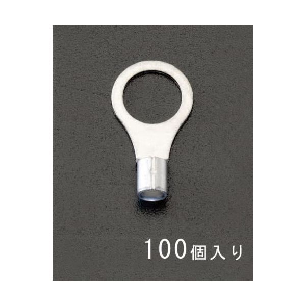 ●材質…無酸素銅　(電気すずメッキ)●型式…22-6●単線(mm)…-●撚線(mm2)…16.78〜26.66●サイズ…φd2：6.4mm●入数は100個入りです。類似商品はこちら エスコ EA538MA-121 直送 代引不12,768円...