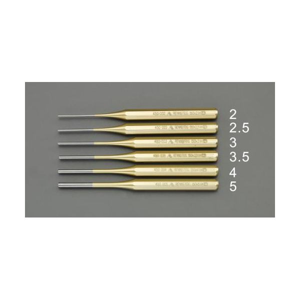 ●材質…クロムバナジウム鋼●全長…150mm●先端径…5mm●軸径…10mm類似商品はこちらエスコ EA572DL-2.5 2．5mm 平926円エスコ EA572DL-3.5 3．5mm 平926円エスコ EA572DL-4.5 4．5m...