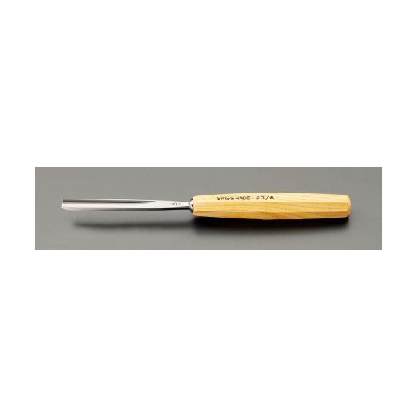 ●材質…刃：クロムバナジウム鋼、柄：木●刃硬度…RC56-61●全長…245mm●刃幅…6mm●研磨する事で再使用できます。類似商品はこちらエスコ EA588HB-12 12mm 角型彫10,776円エスコ EA588HB-8 8mm 角型...
