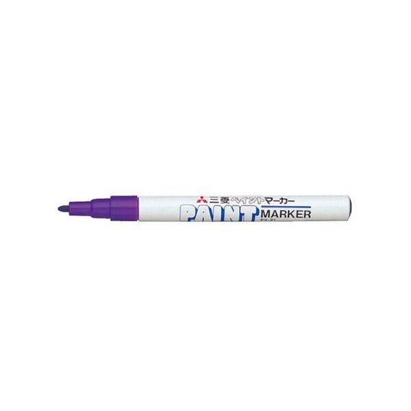 ●商品名…ペイントマーカー●線幅…0.8〜1.2mm●インク色…紫●入数…1本●軸材質…アルミ●ペン芯材質…スライバー(アクリル)●軸径…11.1mm●全長…133.3mm●重量(g)…12.4●油性●細字●コンクリートにも書けるインクです...