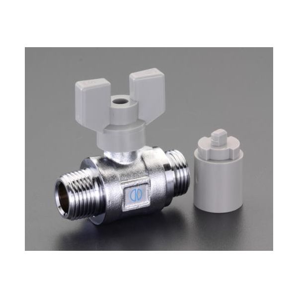 ●呼…13●使用温度…0〜80℃●最高使用圧力…1.0Mpa●材質…黄銅●使用流体…上水道水●フルボアタイプで圧力損失の少ない構造●両方向通水可能●首長ハンドル兼用タイプ(アタッチメント付き)●ワンタッチ着脱式ハンドル類似商品はこちらエスコ...