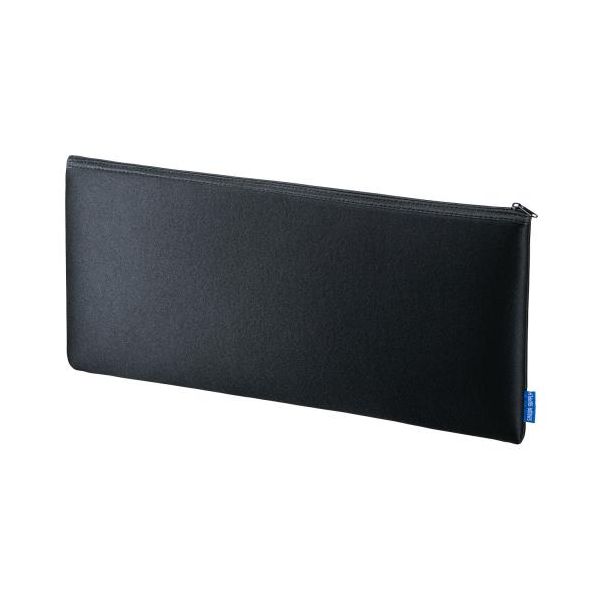 ●サイズ(W×D×H)mm…490×20×210●カラー…ブラック●重量…70g●材質…ポリエステル●軽くてソフトな手触りのクッションケースです。●有線タイプのフルキーボードにも対応します。●テレワークでのフルキーボードの持ち運びに便利なキ...
