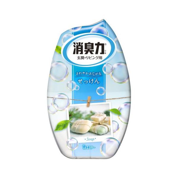 ●成分…無機系消臭剤、香料、界面活性剤（非イオン、陰イオン） ●内容量…400ml●使用期間…通常2〜3ヵ月間（季節や使用状況により異なります。）●ナノパウダー配合で、すばやく強力に空間を消臭（ナノパウダー：ナノレベルの孔を持つ、悪臭を吸着...