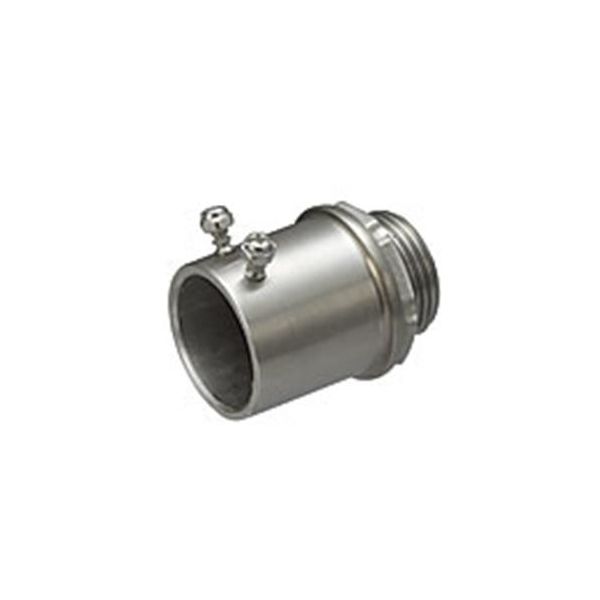 ●呼び…E31●全長(mm)…48●トルクビス…2本●材質…ステンレス●ねじ無し電線管用（E管）●電線管とボックスや機器の接続に使用します。●※ステンレス電線管と接続する場合、本体を管止めにあたるまで挿入しトルクスの頭がねじ切れるまで締め付...