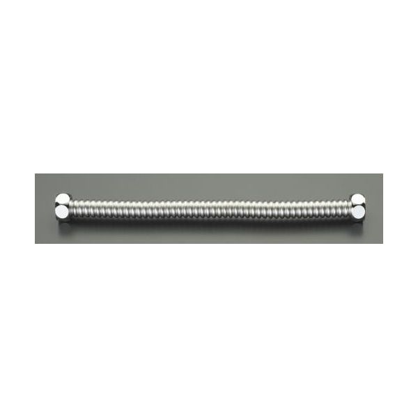 ●材質…パイプ：SUS304、ナット：黄銅(G3/4”)、パッキン：エチレンプロピレンゴム(EPDM)●パイプ呼径…20mm●パイプ外径…20mm●全長…100mm●最高使用圧力…0.75MPa●最小曲げ半径…60mm●取付ねじ…G3/4”...