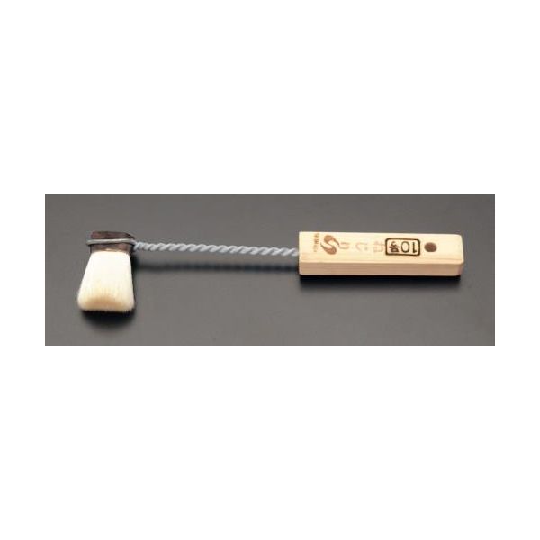 ●材質…毛：羊毛、グリップ：木、シャフト：スチール●10号●全長…230mm●毛丈…33mm●針金の部分が自由に曲げられます。●号数…10号●毛幅…30mm●玉厚…12mm類似商品はこちらエスコ EA109LA-41 30mm 万能刷913...