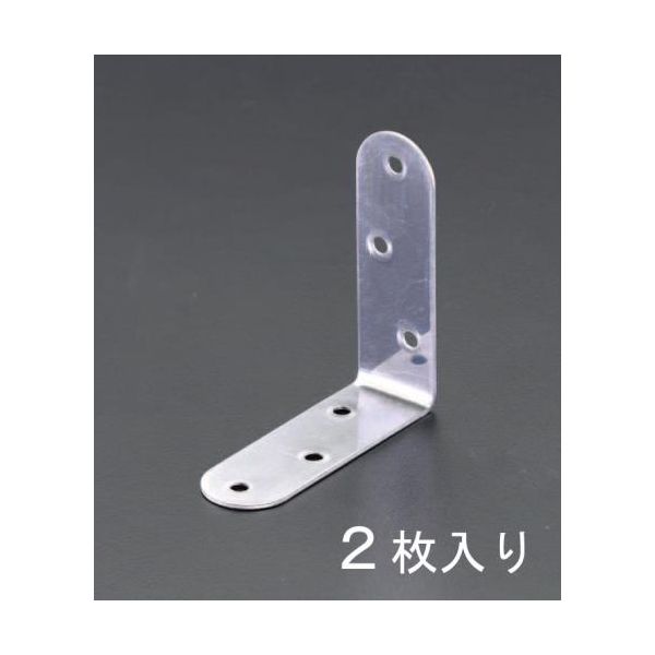 ●材質…ステンレス(SUS430）●仕上…ヘアーライン仕上げ●長さ×長さ…121×121mm●幅…25mm●厚み…2mm●穴数…6●穴径…4mm●入数…2個●取付ねじ無し類似商品はこちらエスコ EA951EB-66 91x22mm 543円...