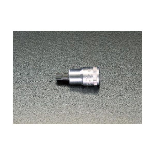 ●差込角…1/2”●イジリ止付●サイズ…T55●全長(L;mm)…58●軸長(L2；mm)…18●ソケット部外径(d1；mm)…23.7●ねじサイズ…M12●重量…111g●先端外形寸法(mm)…11.2●頑丈な圧入式の1/2”DRいじり止...