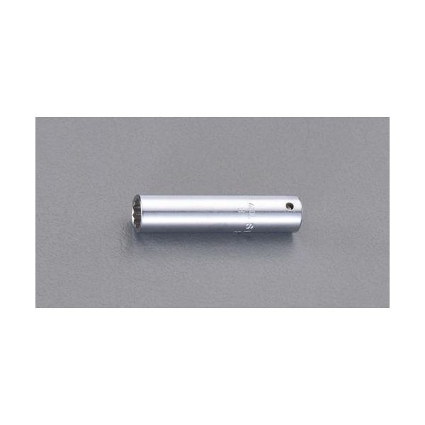 ●差込角…1/4”●対辺…9/16”●全長(L;mm)…50●ソケット部外径(d1；mm)…18.8●差込部外径(d2；mm)…18.8●ソケット奥内径(d3；mm)…13.1●ボルト接触部内面奥行き(t1；mm)…15●重量…55g●12...