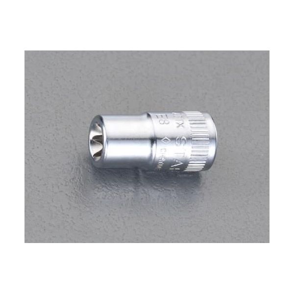 ●差込角…1/4”●サイズ…E6●対辺…5.7mm●全長(L;mm)…23●先端内形寸法(mm)…5.7●ソケット部外径(d1；mm)…8●差込部外径(d2；mm)…10.7●ソケット奥内径(d3；mm)…3.6●ボルト接触部内面奥行き(t...