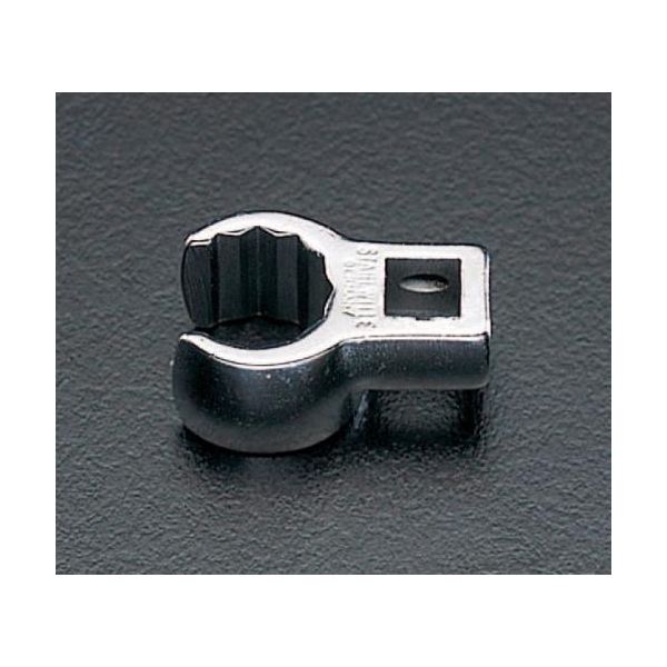 ●差込角…3/8”●対辺…21mm●スパナ部外径(b；mm)…31.3●スパナ部厚み(a；mm)…18.5●材質…クロム合金鋼●全長(L;mm)…42.8●重量(g)…45●口開き幅(W；mm)：16.2●差込部中心〜リング中心の長さ(S；...