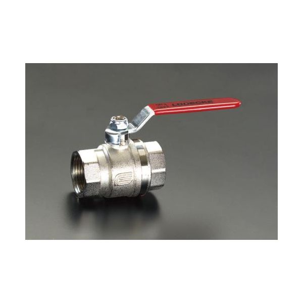 ●ねじサイズ（G）…1/4”●耐圧（MAX）…4.5MPa●使用温度(水)…-15℃〜120℃●耐圧は水温0℃〜20℃時●エアーには40℃ 0.9MPa以下で使用して下さい。●材質…真鍮(ニッケルメッキ)●フルボア型類似商品はこちらエスコ ...