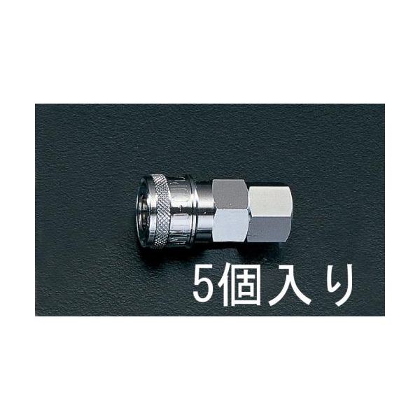 ●型…20型●使用圧力…1.5MPa●エアー用●材質…鋼鉄(クロムメッキ)●ねじサイズ…Rc（PT）3/8”●入数…5個類似商品はこちらエスコ EA140DJ-13 PT3/8 雌ね849円エスコ EA140DJ-15 PT3/4雌ねじ2,...