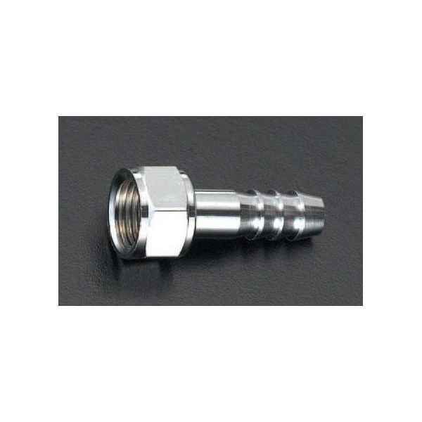 ●使用圧力…1.0MPa●材質…真鍮(クロムメッキ)●ねじ径…G（PF）3/4”●タケノコ径…20.5mm●適合ホース内径※…19mm●入数…1個●※適合ホース内径はホース材質により多少誤差が生じます。類似商品はこちらエスコ EA141AT...