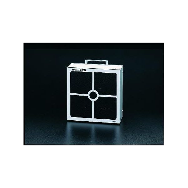 ●電源…AC100V(50/60Hz)●処理風量…3.8(50Hz)/4.8(60Hz)m3/min●有効距離…30cm以内●サイズ…252(W)×175(D)×280(H)mm●重量…3.9kg●フィルター1枚付類似商品はこちら エスコ ...