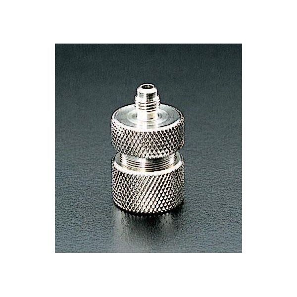 ●耐圧…2.5MPa●適合銅管…1/4”●接続ねじ…M10●材質…スチール●銅管とチャージホースとの接続に用います。●密閉回路への冷媒充填時に使用類似商品はこちらエスコ EA949ND-415 M4 x15m297円エスコ EA949PA-...