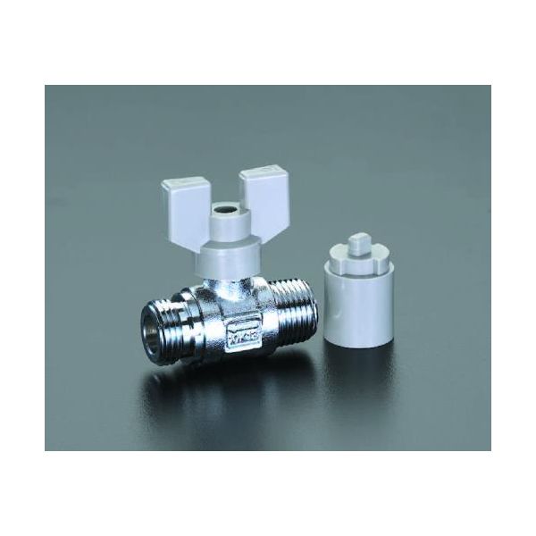 ●材質…黄銅●呼径…20●取付ねじ…R3/4”×G3/4”●使用流体…上水道●両方向通水可能●ハンドルはワンタッチ脱着式です●首長ハンドル兼用タイプ●最高使用圧力…1.0Mpa類似商品はこちらエスコ EA425AB-13 1/2PTボ-ル2...