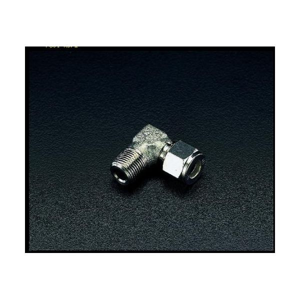 ●材質…SUS316●使用温度…−196〜600℃●適用パイプ外径…10mm●取付ねじ…R（PT）1/4”●チューブ使用時は、インサートリングが別途必要となります。●使用圧力はチューブ使用圧力に準拠する。類似商品はこちらエスコ EA425C...