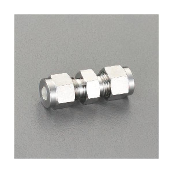 ●材質…SUS316●使用温度…−196〜600℃●適用パイプ外径…8×10mm●チューブ使用時は、インサートリングが別途必要となります。●使用圧力はチューブ使用圧力に準拠する。類似商品はこちらエスコ EA425CG-8 8mmステンレス製...
