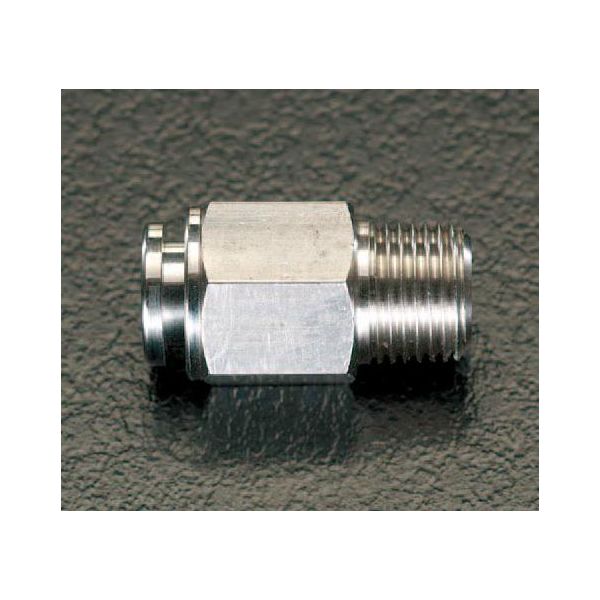 ●使用流体…空気●使用圧力…0〜1MPa(10kgf/cm2)●使用温度…−15〜120℃(凍結なきこと)●材質…SUS316●チューブ外径…10mm●接続ねじ…R（PT）1/2”類似商品はこちらエスコ EA425DA-102 10mmx1...