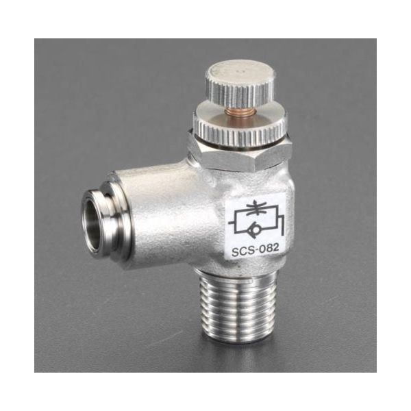 ●チューブ外径…6mm●配管ねじ径…R（PT）1/4”●材質…SUS316●使用流体…空気●使用圧力…0〜1.0MPa(0〜10kgf/cm2)●使用温度…-10〜60℃(凍結なきこと)類似商品はこちら エスコ EA425DG-4 直送 代...