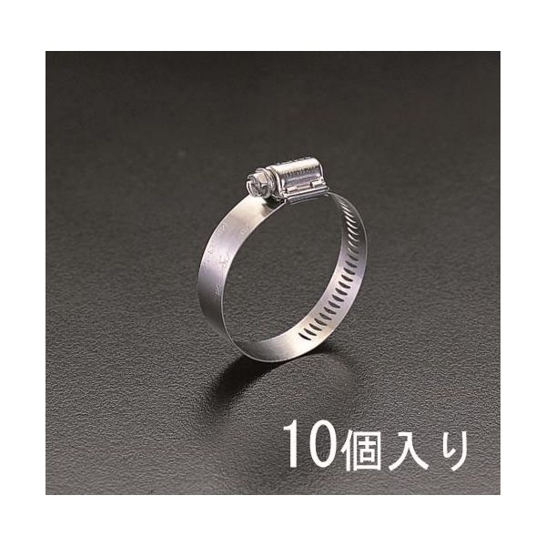 ●適合直径…21〜38mm●バンド幅…14.2mm●六角(−)ねじ…5/16”(8mm)●材質…スクリュー：SUS305、バンド：SUS302●耐腐食性の高いステンレスなので船舶等への使用に適しています。●入数は10個入りです。●厚み…0....
