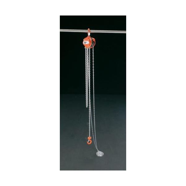●定格荷重(t)…0.25●揚程(m)…2.5●重量(kg)…4.0●手巻力量…22kg●フック口開き…22mm●小型、軽量です。●主軸受部にはニードルベアリングが入っています。●メッキチェーンを使用しています。類似商品はこちら エスコ E...