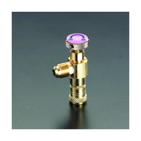 ●全長…57〜62mm●チャージホース先端に取付けて使用することにより冷媒の吹出しがなく安全に作業できます。●適用冷媒…R410A・R32●接続径…UNF1/2-20×UNF1/2-20●重量…83g類似商品はこちらエスコ EA104AD-...