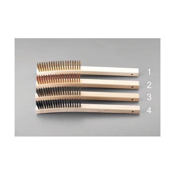 ●行数…4行●サイズ…28.5×350mm●毛丈…28.5mm●ブラシ材質…ステンレス●ブラシサイズ…20×140mm●線径…0.3mm類似商品はこちらエスコ EA109BB-1 28x350mm真3,141円エスコ EA109BB-2 2...