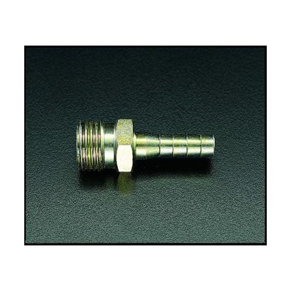 ●材質…スチール(亜鉛メッキ)●ねじ径…G（PF）3/4”●適合ホース内径…3/4”（19mm）●用途…圧縮空気、液体●使用圧力…1.6MPa類似商品はこちらエスコ EA141BE-86 1PFx19mm2,431円エスコ EA141BE-...