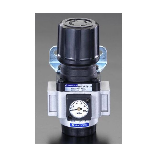●使用圧力…1.0MPa以下●設定圧力…0.05〜0.85MPa●周囲温度…5〜60℃●重量…450g●全高…129mm●面間…70mm●取付ねじ…Rc（PT）1/4”●ブラケット付類似商品はこちらエスコ EA153C-14 1/2RCレギ...