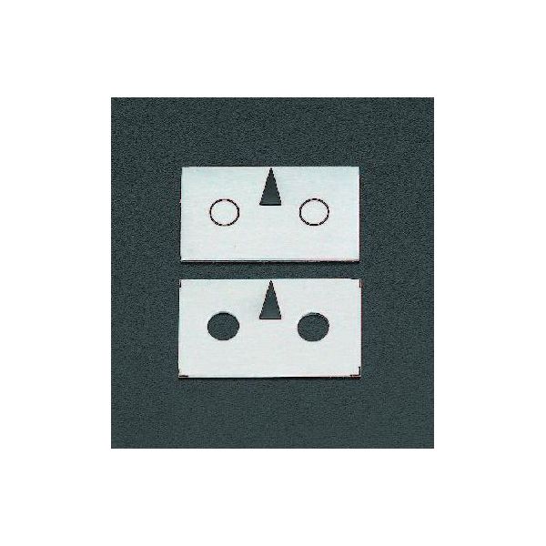 ●材質…アルミ●接着タイプ(シール式)●サイズ…20×12×0.5mm●処理…目盛り彫り込み●スケール(EA948J-1〜-232、JB-1〜-34(P.1082、1083掲載))と組み合わせて使用して下さい。類似商品はこちらエスコ EA9...