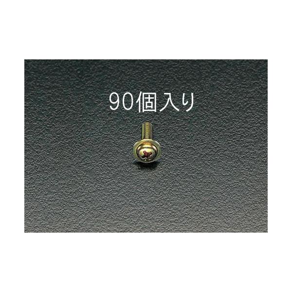 ●材質…鉄(クロメートメッキ)●頭形状…(＋)ナベ頭●サイズ…M4×12●ピッチ…0.7●入数…90個●並目ねじ類似商品はこちらエスコ EA949GK-42 4x10mm ナ749円エスコ EA949GK-53 5x12mm ナ749円エス...