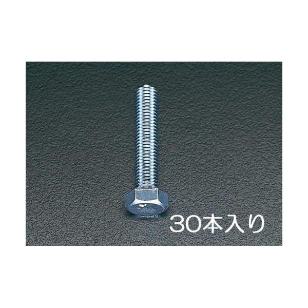 ●材質…鉄●仕上…ユニクロメッキ●並目ねじ●全ねじ●サイズ…M6×25●ピッチ…1●頭対辺…10mm●頭対辺…10mm●入数…30本類似商品はこちらエスコ EA949HB-64 M6x30mm 493円エスコ EA949HB-102 M10...