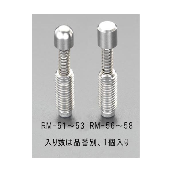 ●先端フラットタイプ●材質…本体・ピン・スプリング：SUS304●Aサイズ…M10●Bサイズ…9.9mm●Cサイズ…55mm●Dサイズ…11mm●Kサイズ…10mm●バネ力を利用した突き出しピンを標準化しました。●ワークの払出しのほか、簡易...