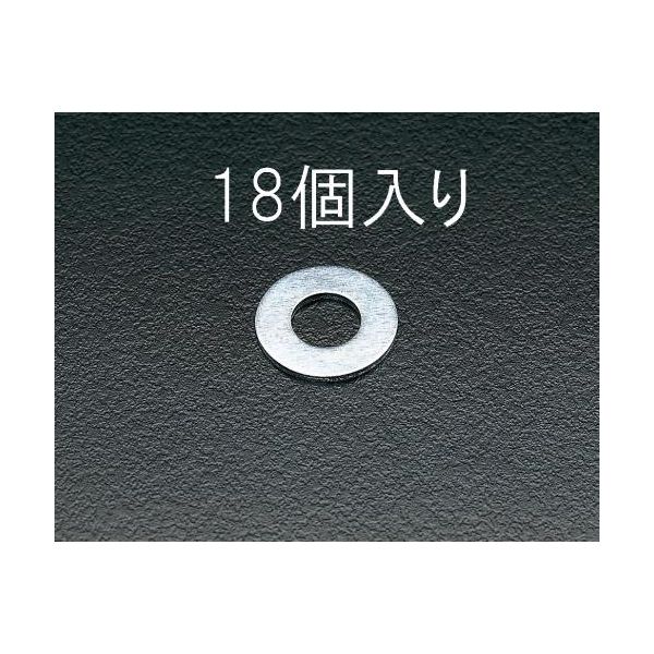 ●材質…鉄(ユニクロメッキ)●内径×外径×厚み…12×26×2.3mm●入数…18個類似商品はこちらエスコ EA949WF-8 M8平ワッシャー 297円エスコ EA949WF-4A M 4 平ワッシ889円エスコ EA949WF-30 M...