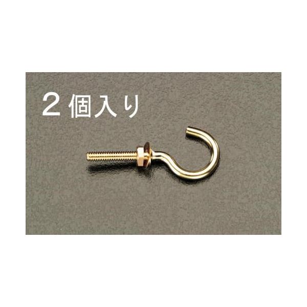 ●材質…真鍮(キリンス仕上げ)●サイズ…φ4.2×32mm●ねじサイズ…M5●入数…2個●耐荷重…15kg類似商品はこちらエスコ EA951DR-42 32mm 真鍮製275円エスコ EA951DR-4 32mm 真鍮製 359円エスコ E...