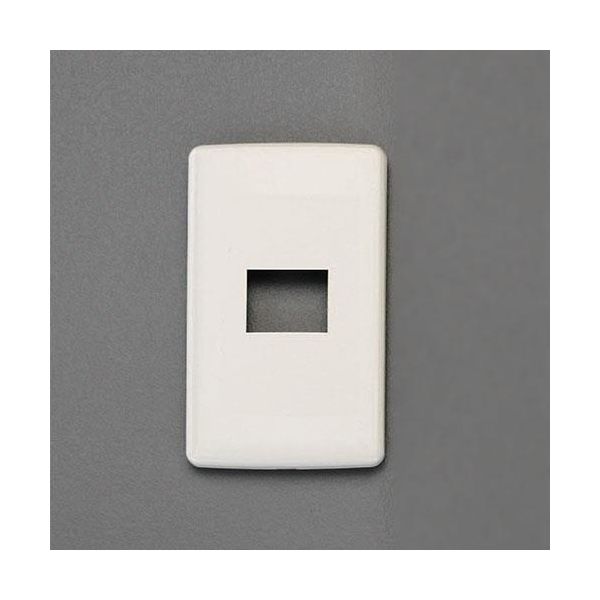 ●サイズ…70×120×7(T)mm●材質…ABS樹脂●口数…1個用●RoHS対応品類似商品はこちらエスコ EA940CN-53 2個用 プレート202円エスコ EA940CN-54 3個用 プレート202円エスコ EA940CN-51 ブ...