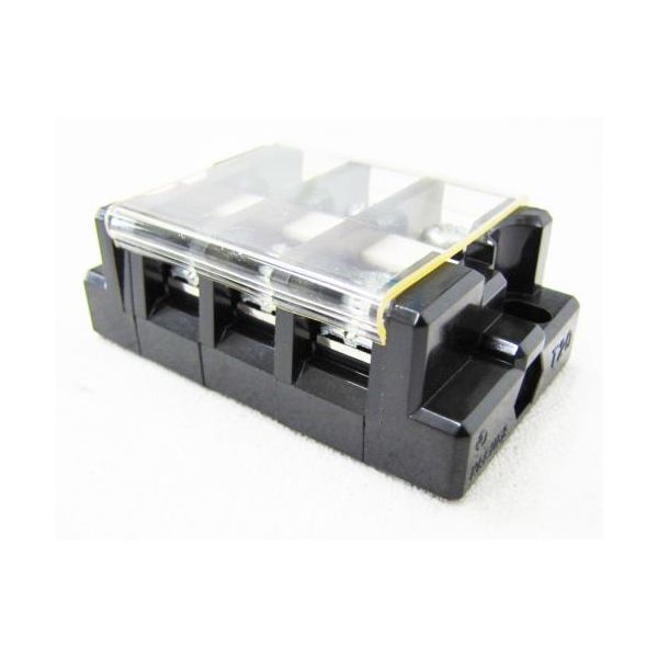 ●型式…T20C●適合電線…3.5mm2●通電電流…30A●絶縁電圧…250V●カバー付●適合圧着端子…1.25-4・2-4・3.5-4S・5.5-4S●極数…3●サイズ(mm)…59×35.5×22類似商品はこちらエスコ EA940DM-...