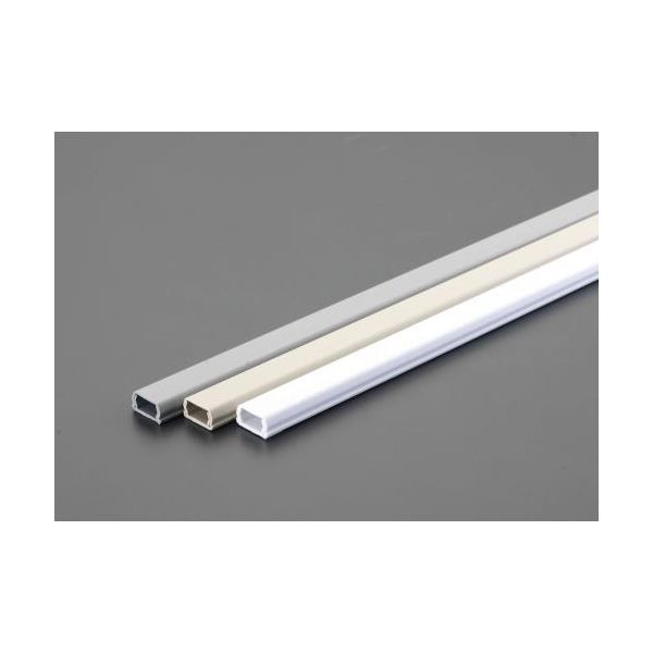 ●底面テープ付(テープ厚0.75mm)●全長…1m●釘打ちができない箇所に最適。●粘着テープが底面にあらかじめ貼り付けてあるので、テープ貼りの作業が不要です。●基台には釘穴も設けてあるので、釘打ち固定もできます。●カラー…グレー●規格…1号...