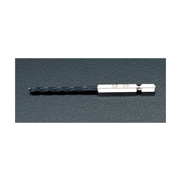 ●用途…鉄鋼、ステンレス、軽合金、樹脂、木工●材質…HSS(ハイス)●六角シャンク…6.35mm●刃先径…3.0mm●全長…96mm●有効長…42mm●充電式インパクトドライバーで使用可能です。類似商品はこちらエスコ EA824BH-3.5...