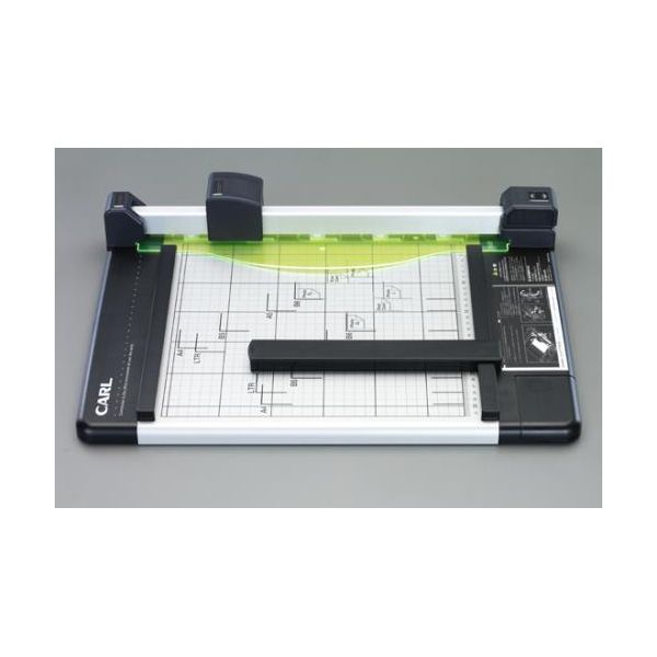 ●裁断　枚数…　A4/40枚●裁断　幅…　310mm　(A4判)●サイズ…360(W)×490(D)×80(H)mm●紙押さえ板の端が光るので、正確に用紙を裁断できます。類似商品はこちら エスコEA762EB-33A 直送 代引不可26,3...