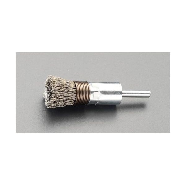 ●軸径…6.0mm●線径…0.27mm●最大回転数…6000rpm●筒径…18mm●毛丈…25mm●材質…ステンレス(SUS304)類似商品はこちらエスコ EA819BV-27 18mm ステン1,076円エスコ EA819BT-7 18m...