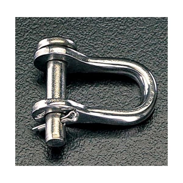 ●材質…SUS304●使用荷重…90kg●線径…5mm●口長さ…21mm●口幅…12mm類似商品はこちらエスコ EA638DD-6 割ピン式シャックル962円エスコ EA638DD-11 5．0mm 割ピ693円エスコ EA638CR-5 ...