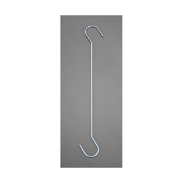 ●材質…鉄(ユニクロメッキ)●全長…600mm●線径…6mm●使用荷重…10kgまで類似商品はこちらエスコ EA638DW-31 450mm S形728円エスコ EA638DW-56 φ25−32mm962円エスコ EA638DW-15 3...