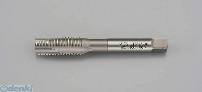 ●材質…高バナジウムハイス(HSSE)●食付…5P●溝数…3●呼び…M5×0.8●全長…60mm●シャンク径…5.5mm●用途…一般用●炭素鋼、合金鋼及び非鉄金属の切り屑がコイル状に連続する被削材に適しています。●切り屑を確実に前に押し出す...